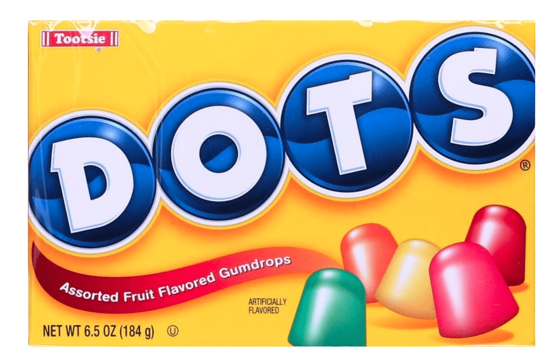 Dots Assorted Flavors Gumdrops Candy 6.5 Oz (Pack of 6) - Walmart.com