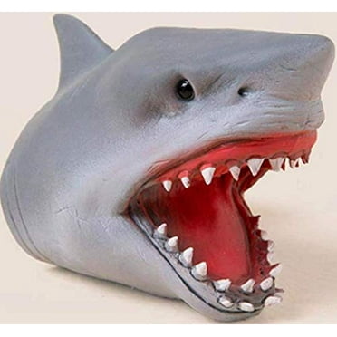 Schylling Rubber Shark Hand Puppet, Children Ages 3+ - Walmart.com