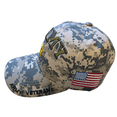 US Army Star Veteran Pride Digital Camouflage Baseball Cap - Walmart.com