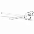 Teabloom Petite Crystal Clear Glass Teaspoons - Set of 2 - Walmart.com