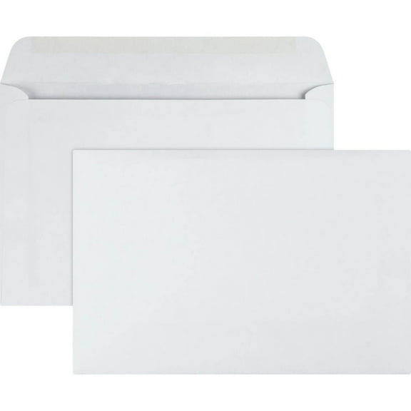Quality Park Open Side Booklet Envelopes - Booklet - 1by2 - 12"W x 9" L ...