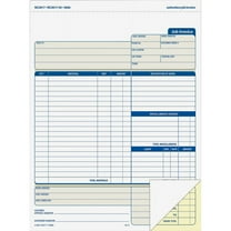 Adams-1PK Adams Contractor Forms - 100 Sheet(S) - 2 Partcarbonless Copy ...