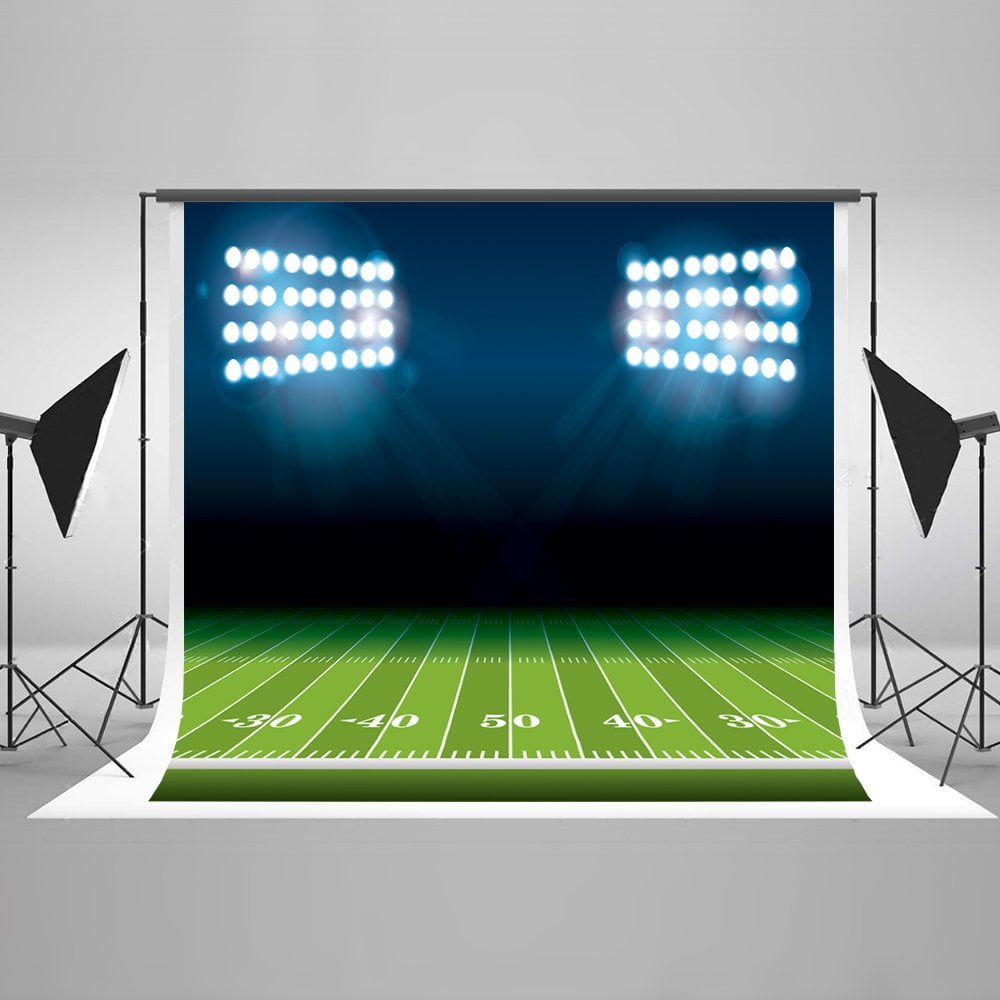MOHome 7x5ft Custom Football Field Scene Background Photo Background ...