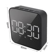 Homena LED Large Digital Wall Clock With Remote Control Temperature ...