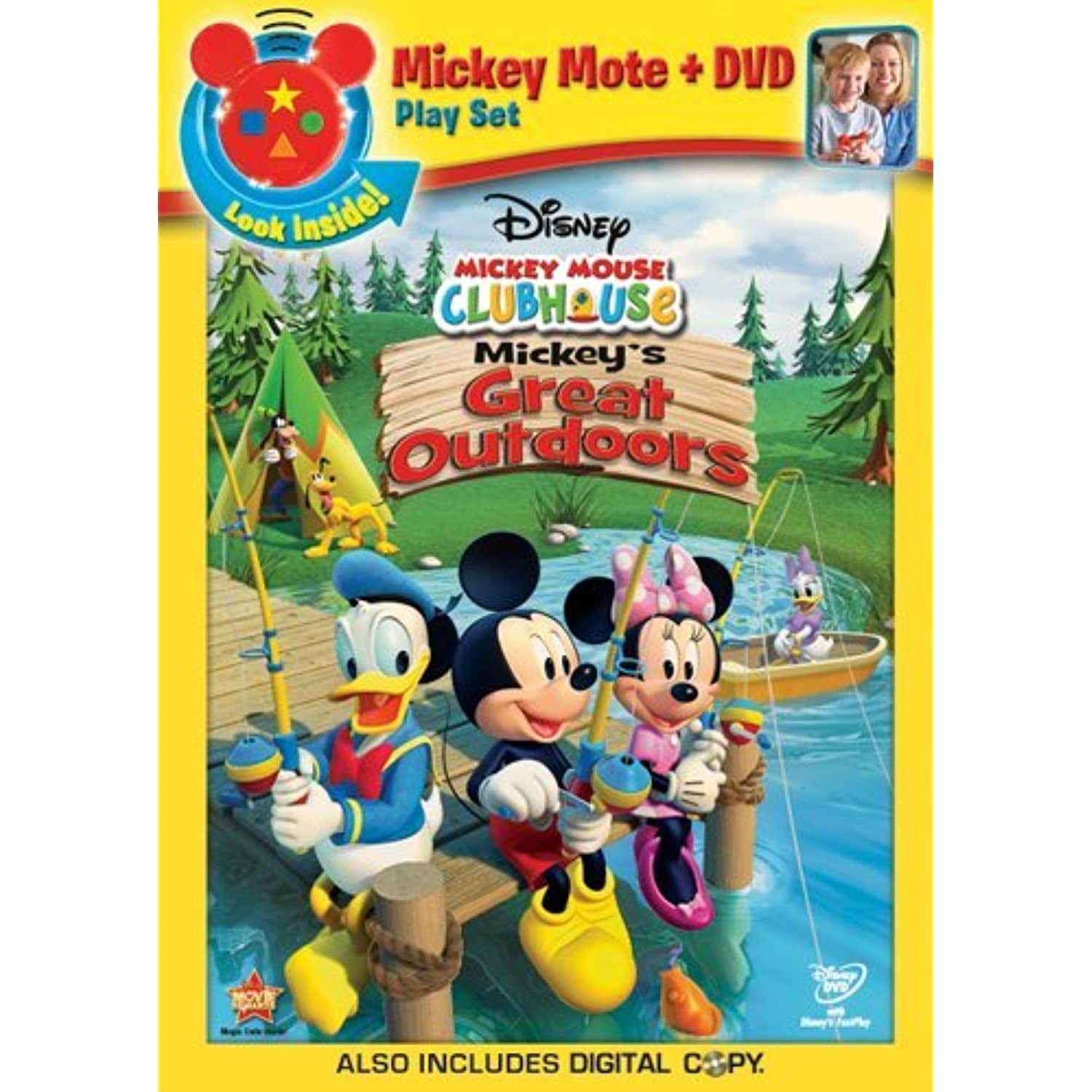 Mickey Mouse Clubhouse: Mickey's Great Outdoors [DVD + MickeyMote ...