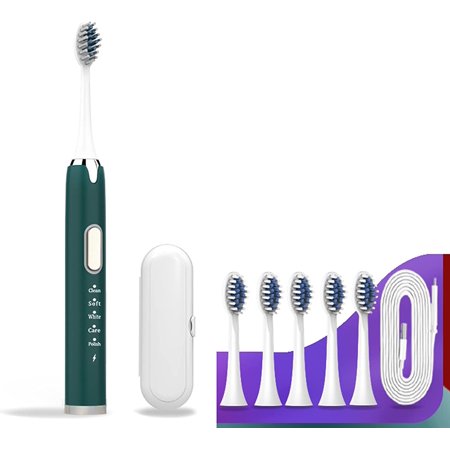 Sonic Electric Toothbru h, Rechargeable for 4-5 Hour , 5 Mode to Clean ...