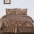 Pintuck Plush 3-Piece Complete Comforter Set - Walmart.com