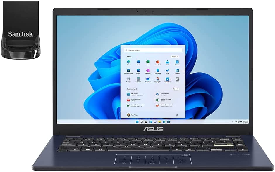 Buy ASUS 14.0 HD Laptop Computer PC; Intel Celeron N4020; 4GB Memory ...