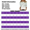 Bomyjesk Womens Tops Summer 34 Sleeve Crewneck Shirts Trendy Floral Print Sexy Tunic Top Three