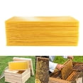 30Pcs Bee Hive Foundation Sheets, Deep Beeswax Foundation Sheets for ...