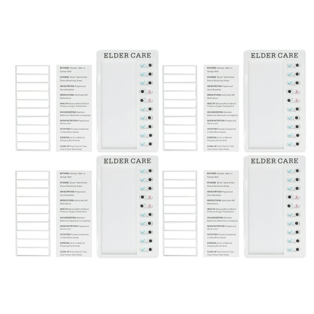 Checklist Board,4pcs Checklist Board DIY Chore Chart Chore Chart Memo ...