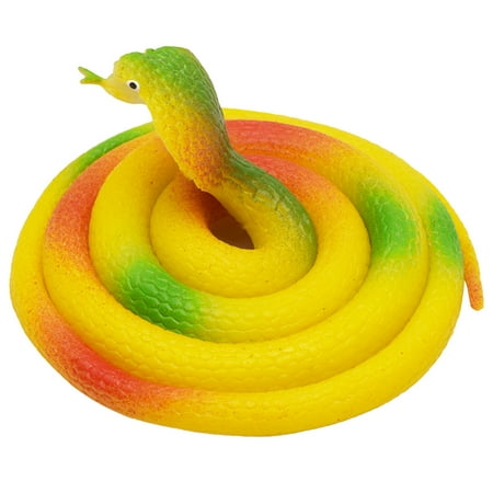 Pudcoco Halloween Elastic Simulation Snake Realistic Scary Animal Model ...