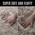 Noahas Large Soft Fluffy Area Rug, 6x9ft Light Tan Shaggy Carpet for ...