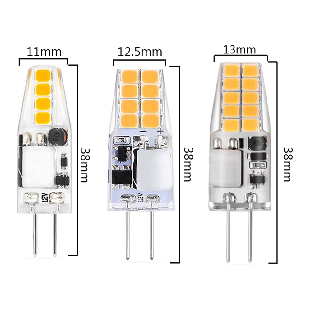 G4 LED Lamp 2W LED Replaces 20W Halogen Lamp Warm Light Compatible with ...