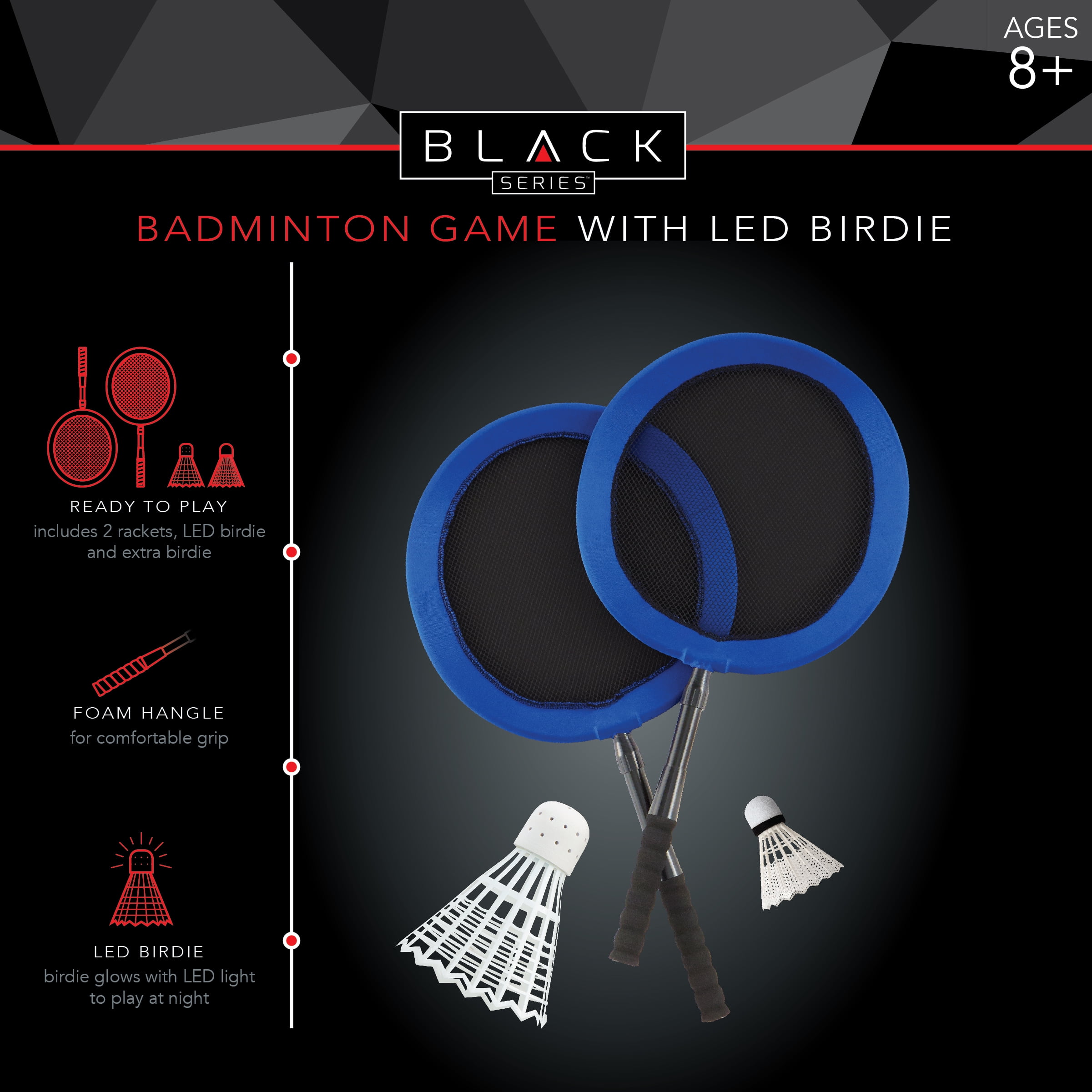 Badminton Racket And Birdie
