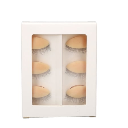 Eyelidswith Eyelashes,3 Pairs Replacement Eyelids Removable Eyelidswith ...
