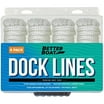 Premium Anchor Rope Double Braided Boat Anchor Line 100 ft White Marine ...