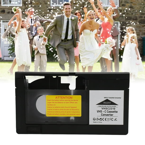 Cassette Converter, Camcorders Cassette Adapter Playback Recording Easy ...