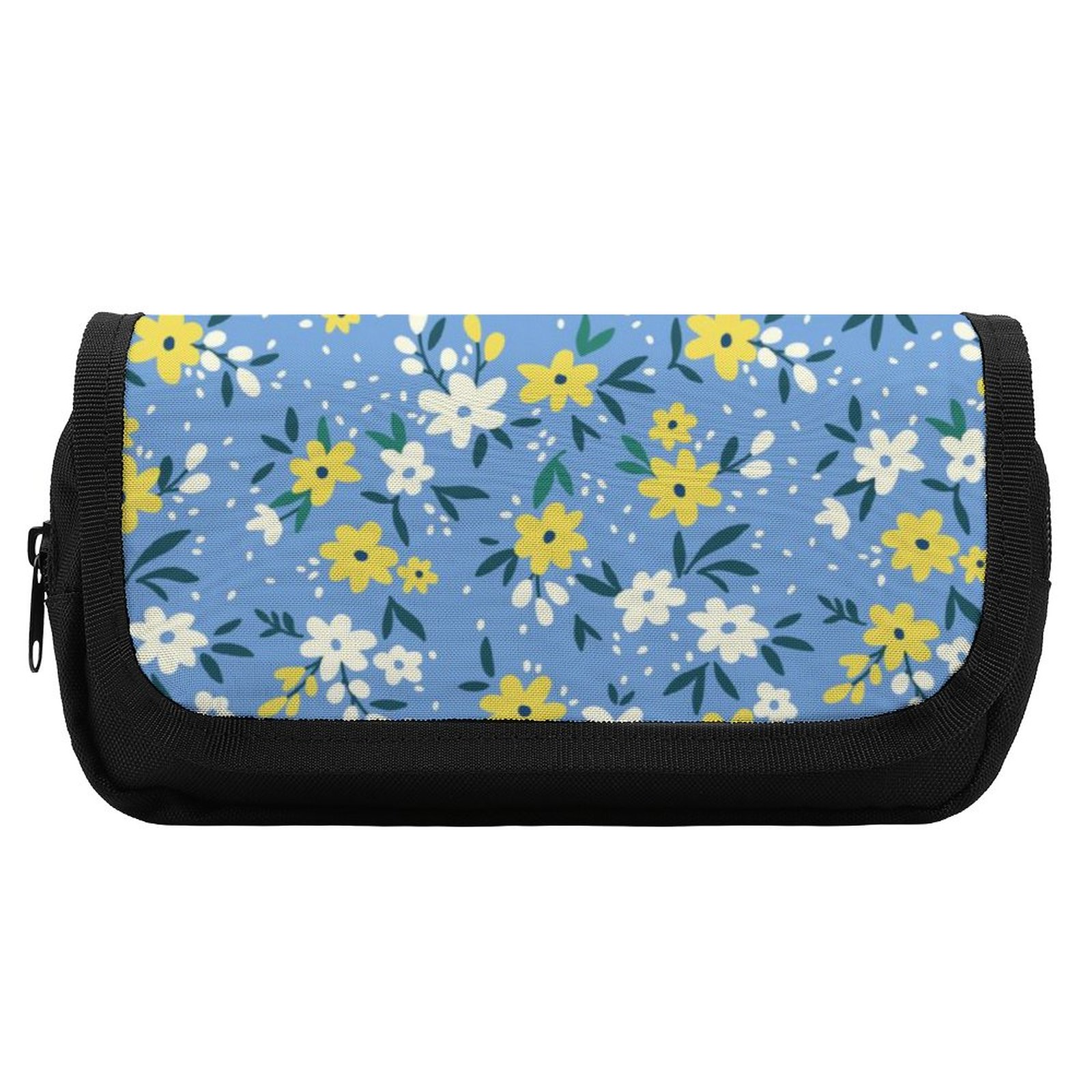 JINMUZAO Daisy Pencil Pen Case for Boy Girls Large Storage Pencil Bag ...