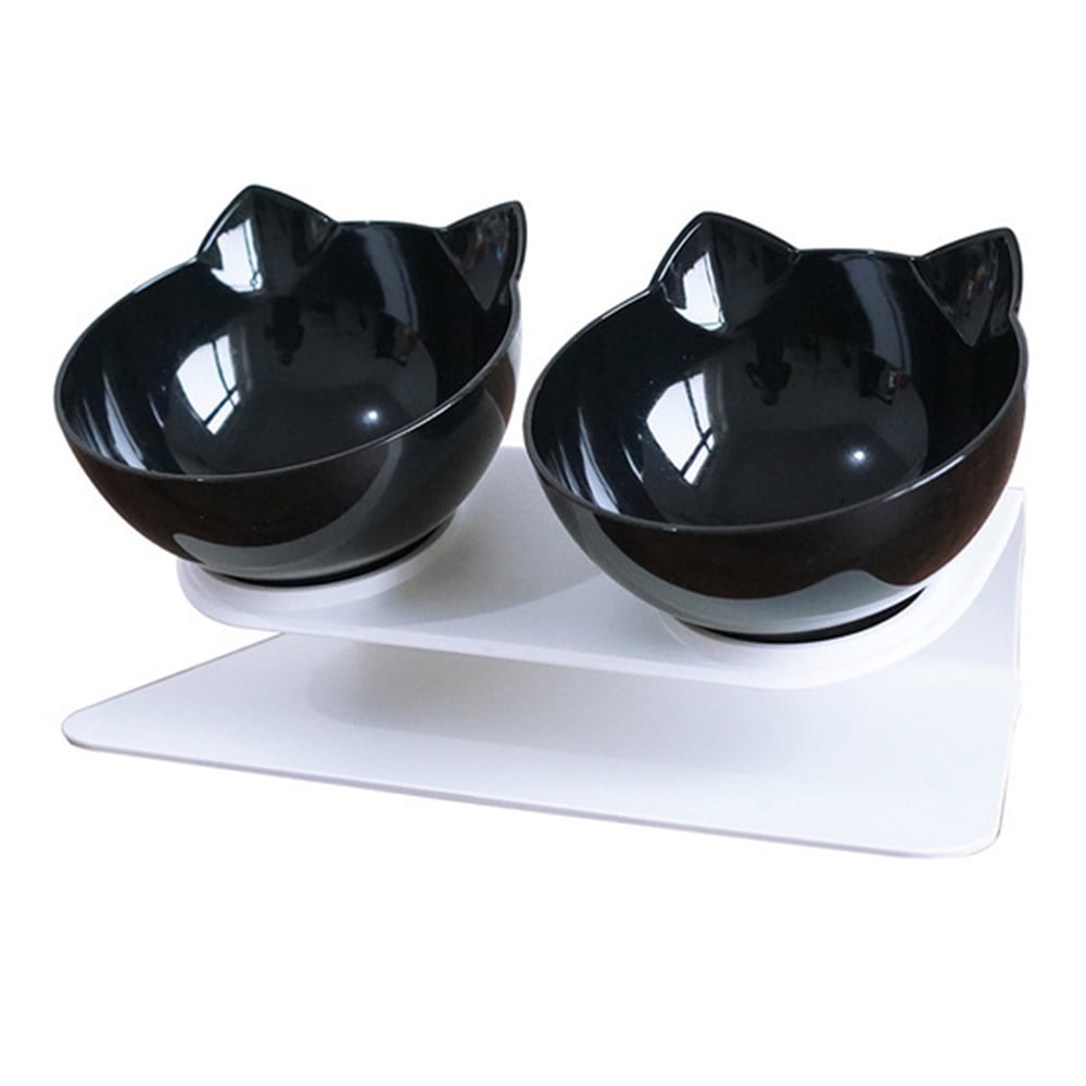 Click here for Hesignd Anti Vomiting Cat Dish Pet Feeding Bowl Wi... prices