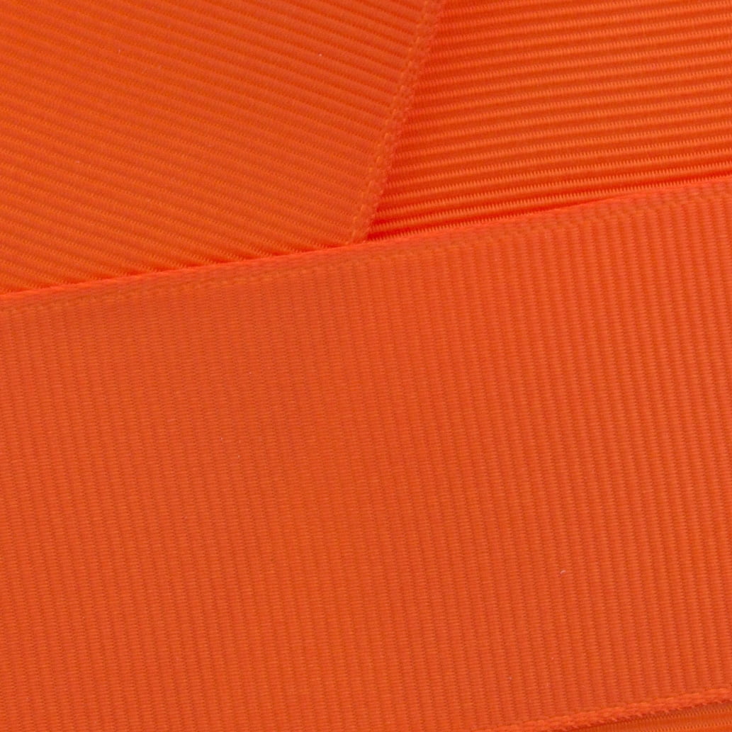 7/8" Grosgrain Ribbon Solid 750 Orange 5yd - Walmart.com
