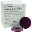 3M 7486 3 in. Scotch-Brite Roloc Maroon Medium Surface Conditioning ...