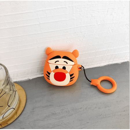 Cynthia Airpod Case for 1 & 2, Cute 3D Funny Cartoon Character, Soft ...