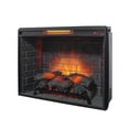 33 inch Infrared Electric Fireplace with Removable Trim kit Insert ...