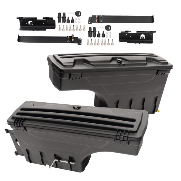 CROSSDESIGN Truck Bed Storage Case Box Toolbox Fit for Toyota Tundra ...