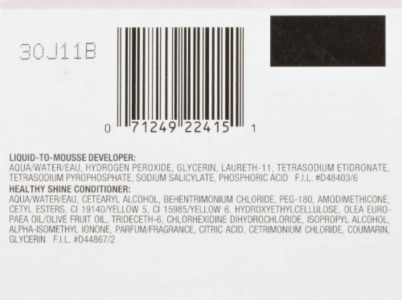 Miracle Whip Olive Oil Barcode