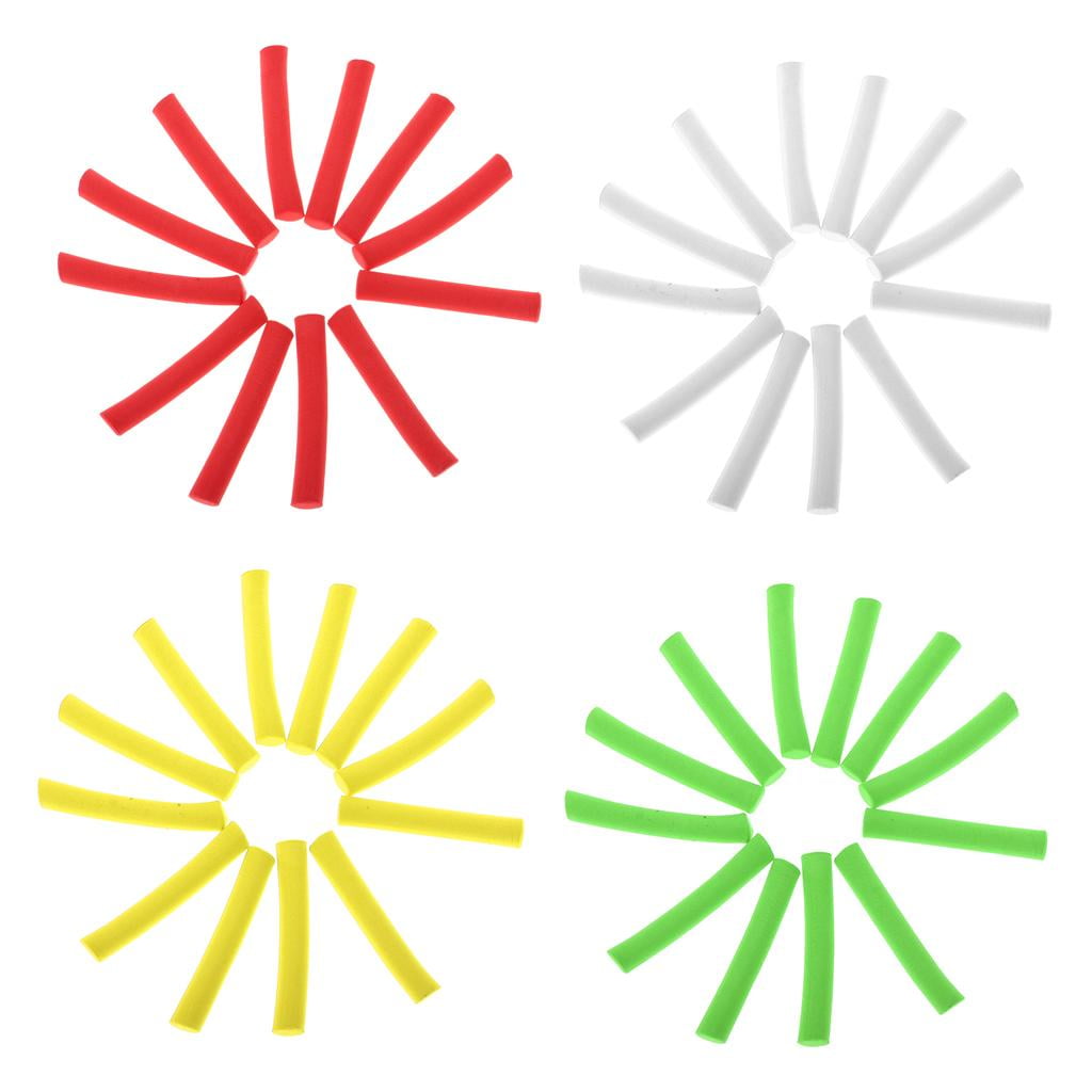 48 Pieces Lightweight Cylinder foam Making Platform Hook for Tying ...