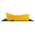 Hyper Tough Heavy Duty Yellow Plastic Curved Level Ramp 13 inch long, 4 ...