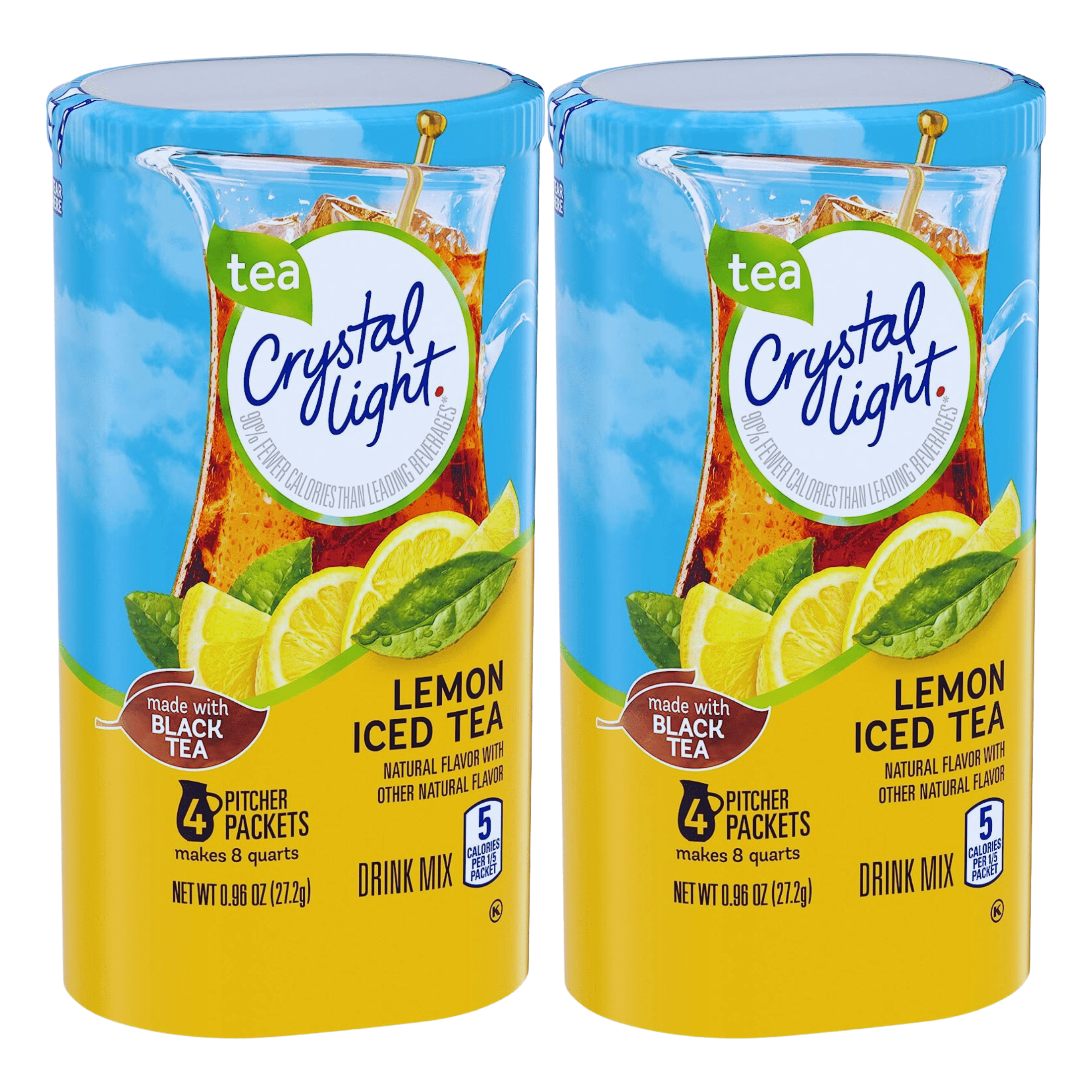 Crystal Light Lemon Iced Tea Packets Nutrition Facts at Ina Lillard blog