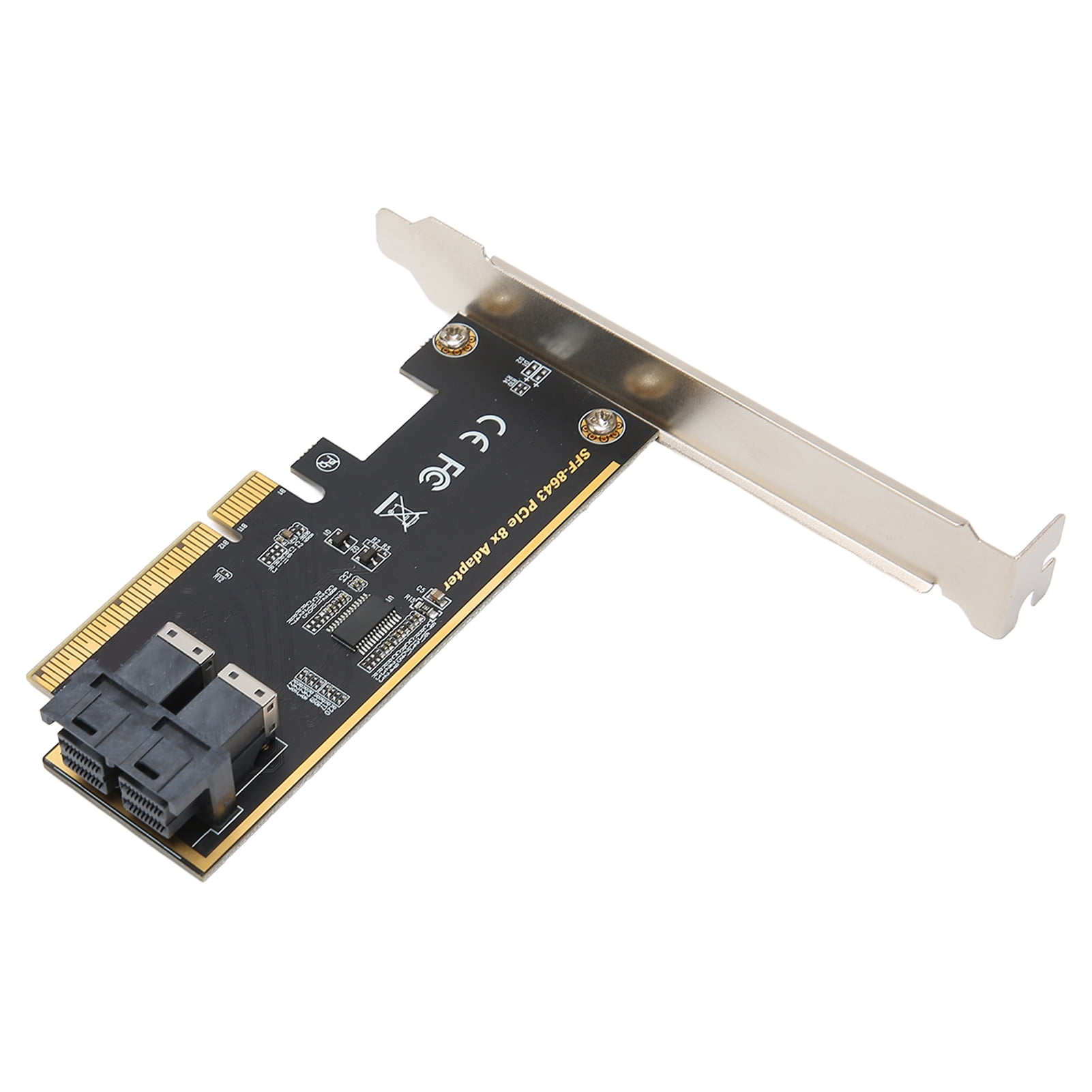 Adaptador PCIE, adaptador PCIE X8 a U.2 PCIE Tarjeta elevadora PCIE fabricada con cuidado ...