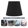 Eease Clip on Lamp Shade Bell Fabric Small Shades for Table Lamps E14 ...