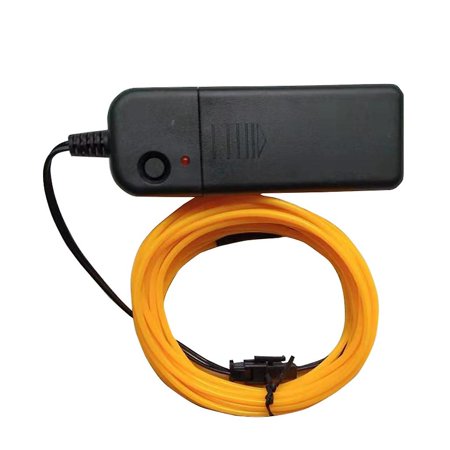 1m Battery Operated Luminescent Neon Led Lights Glow El Wire String ...