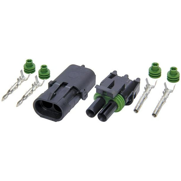 2-Wire Weather Pack Connector Kit - Walmart.com