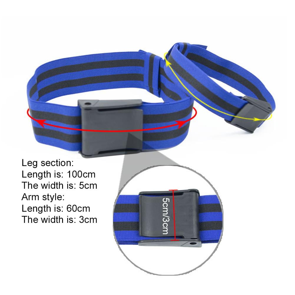 Buy 2 Pairs Blood Flow Restriction Bands BFR Occlusion Bodybuilding ...