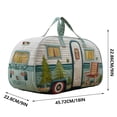 AURIGATE Vintage Camper RV Quilted Travel Duffle Bag, Soft Cloth Medium ...