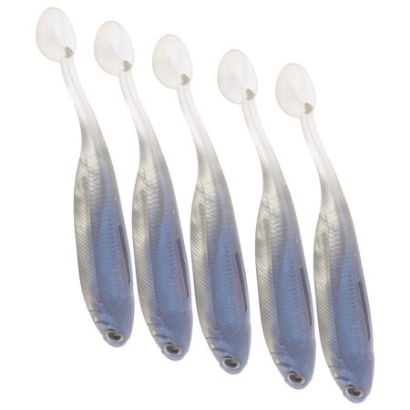 Simulated Lure,5Pcs Artificial Fish Shape Soft Fish Bait Swimbait ...