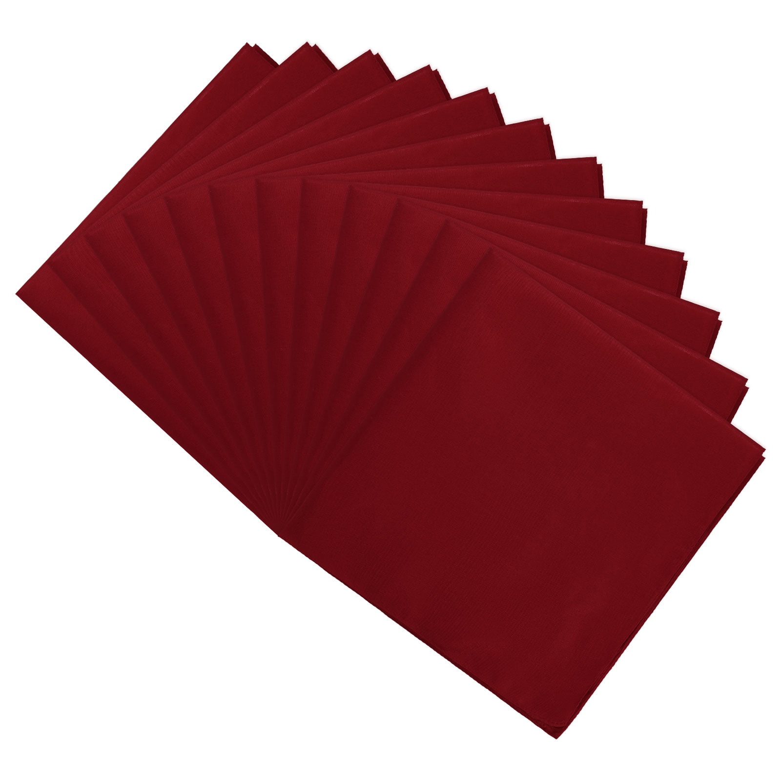 Click here for Uxcell 12-Pack Solid Color Bandanas  21 Inch/54cm... prices