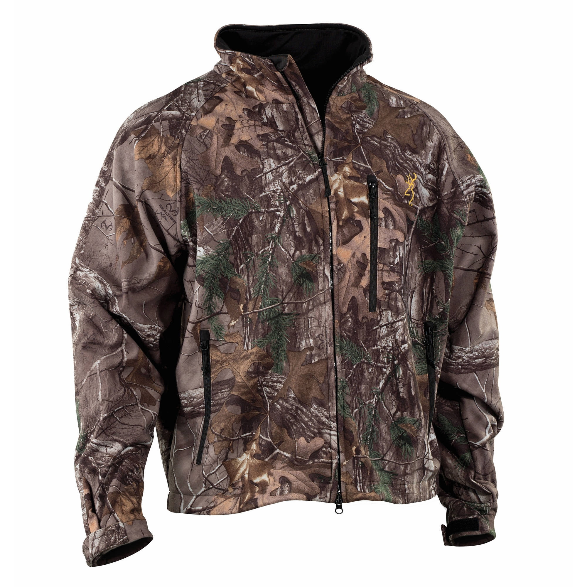 184794 Browning Wasatch Soft Shell Jacket, Realtree Xtra - Walmart.com