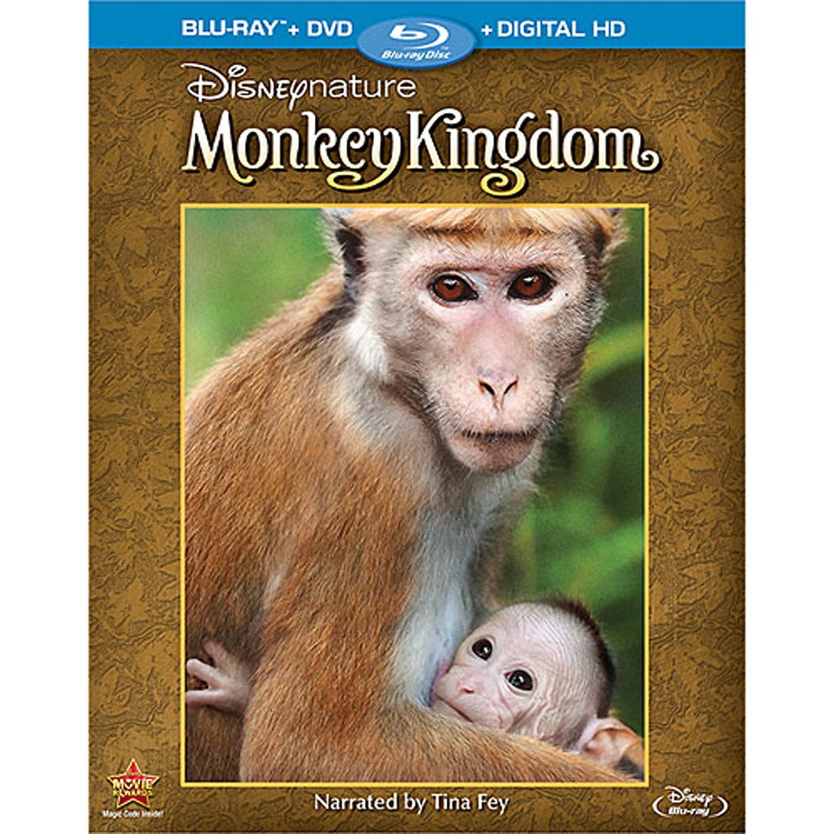 DisneyNature: Monkey Kingdom (Blu-ray + DVD + Digital HD) - Walmart.com