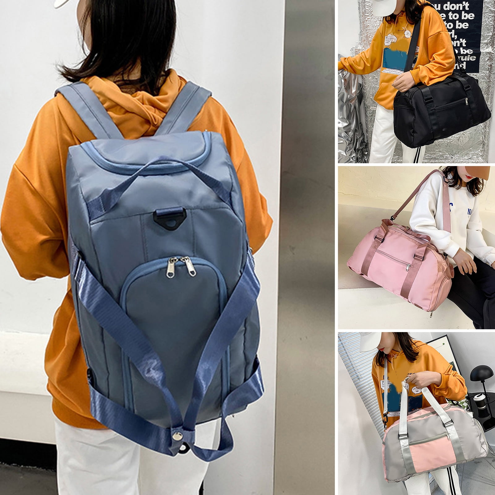 Waroomhouse Travel Bag Wet Dry Separation Large Capacity Universal ...