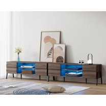 Free Shipping! Mid century TV Stand for up to 100 inch 2 in 1 ...