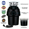 Waste Maid Deluxe 3/4 HP Continuous Feed Garbage Disposal 10-US-WM-458 ...