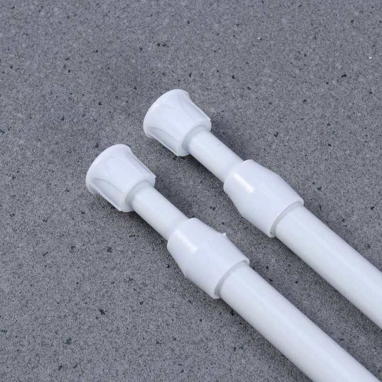 Click here for Alvinma 2pcs Metal Bathroom Shower Curtain Rod Adj... prices