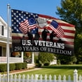250th Anniversary USA Patriotic Double Side Flag We The People 1776 ...
