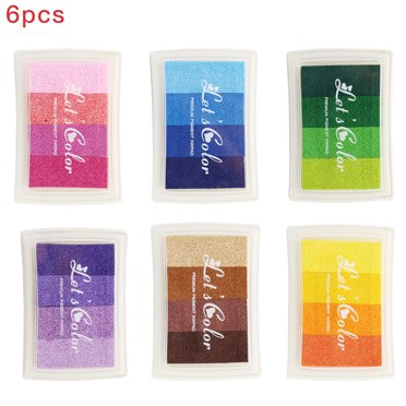 Classic Stamp Pad Set (6Pc) - Stationery - 6 Pieces - Walmart.com