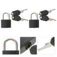 2pcs Padlock With Key Travel Lock Replacement Security Padlock Lock for ...